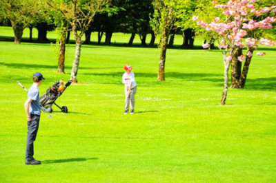 Course Layout at Tuam Golf Course Parkland designed by Eddie Hackett
